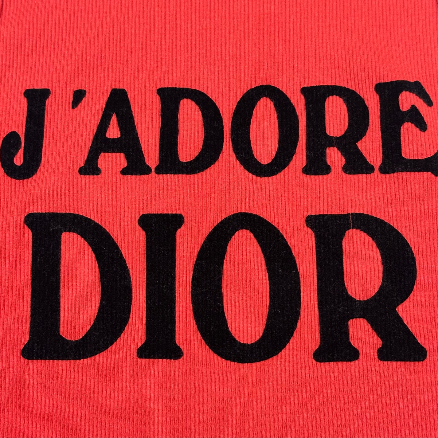 CHRISTIAN DIOR Fall Winter 2003 "J'ADORE DIOR" Tank Top – 24/7 archives