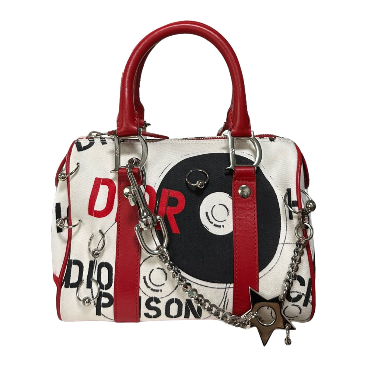 CHRISTIAN DIOR Spring Summer 2004 Hardcore Pierced Boston Bag – 24/7 ...
