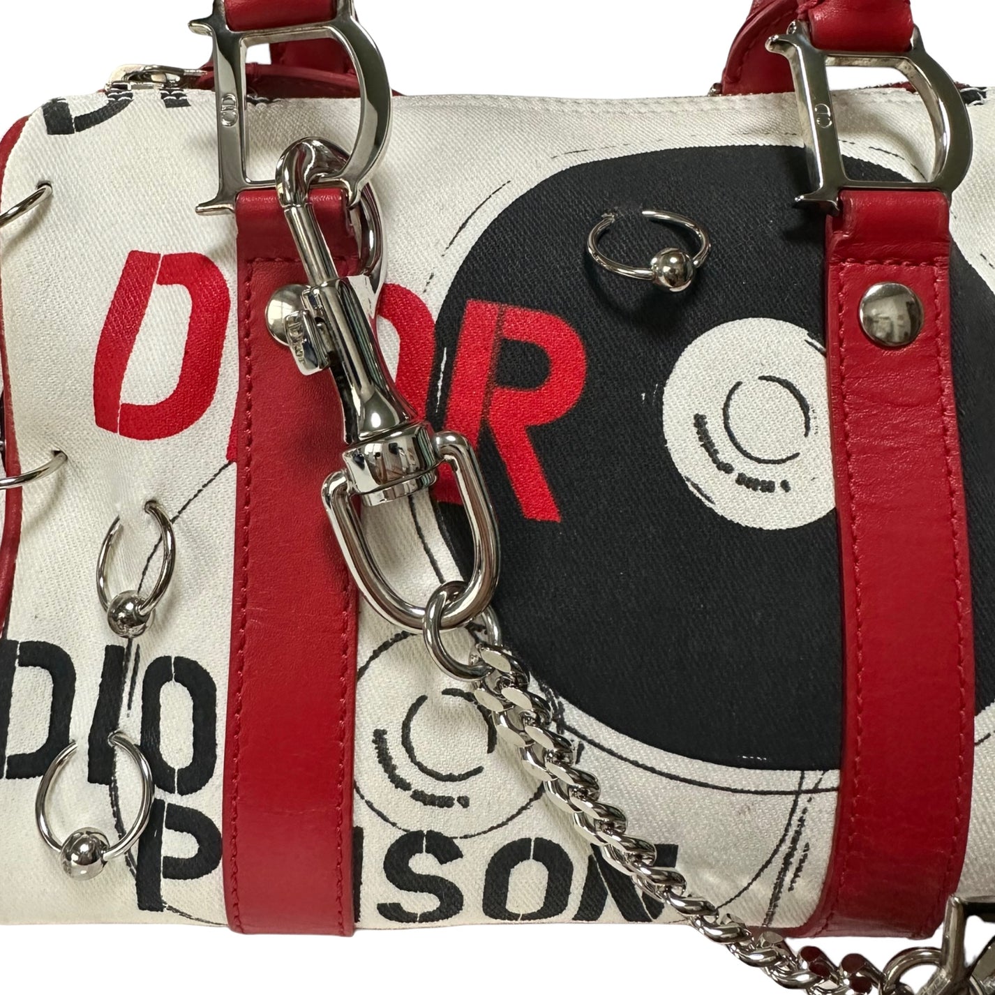 CHRISTIAN DIOR Spring Summer 2004 Hardcore Pierced Boston Bag – 24/7 ...