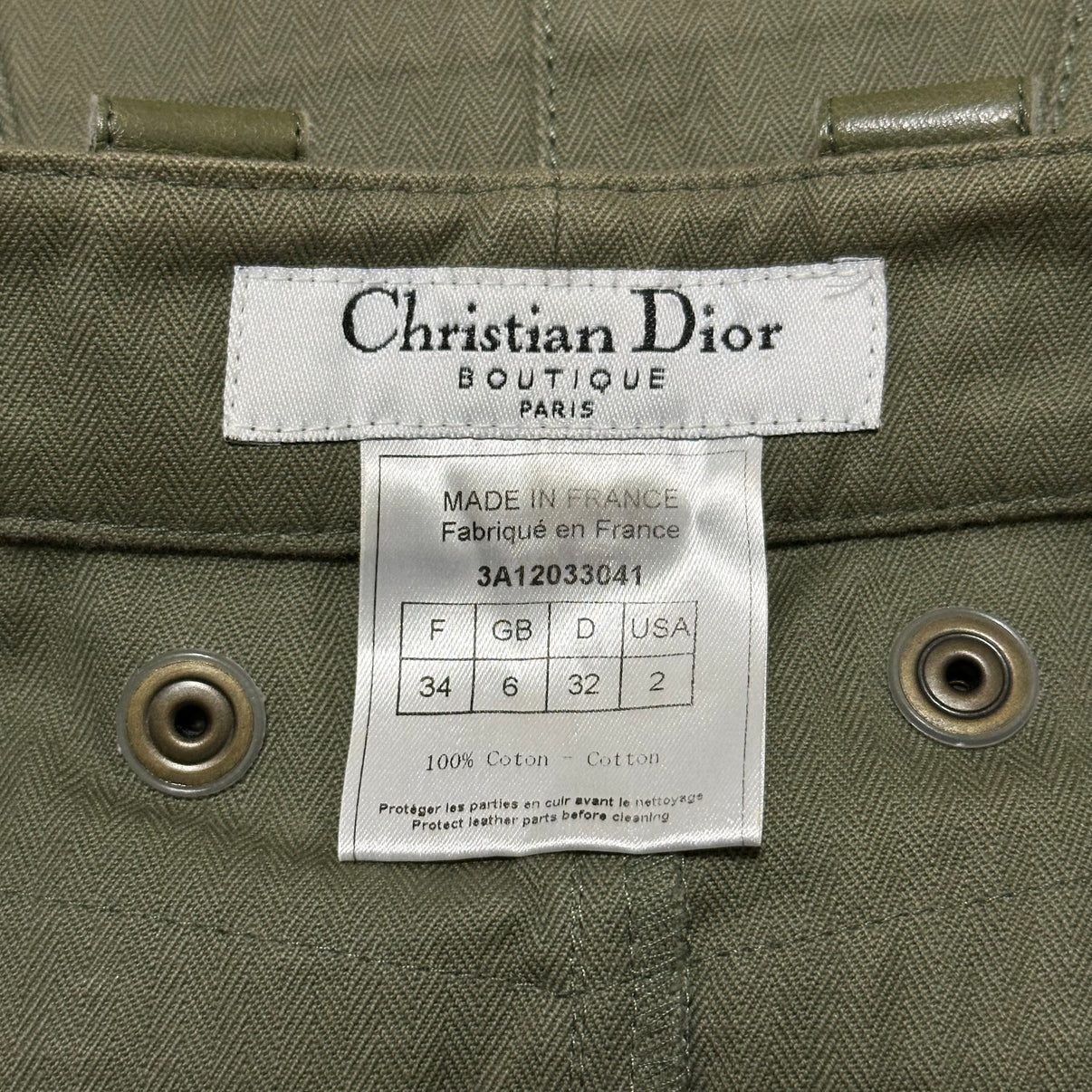 CHRISTIAN DIOR Fall Winter 2003 Leather Belted Mini Skirt – 24/7 archives
