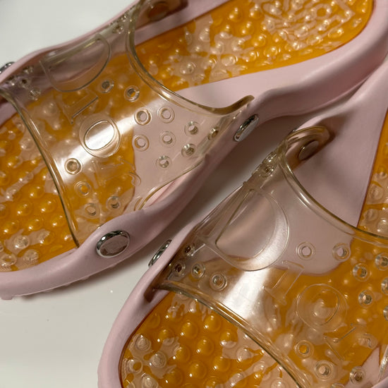 CHRISTIAN DIOR Spring Summer 2004 Surf Chick Floral Print Rubber Slide ...