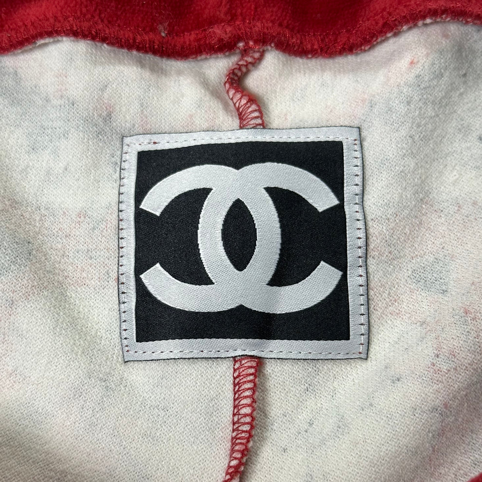 CHANEL Sport Spring Summer 2009 Patchwork Print Velour Short Pants – 24 ...