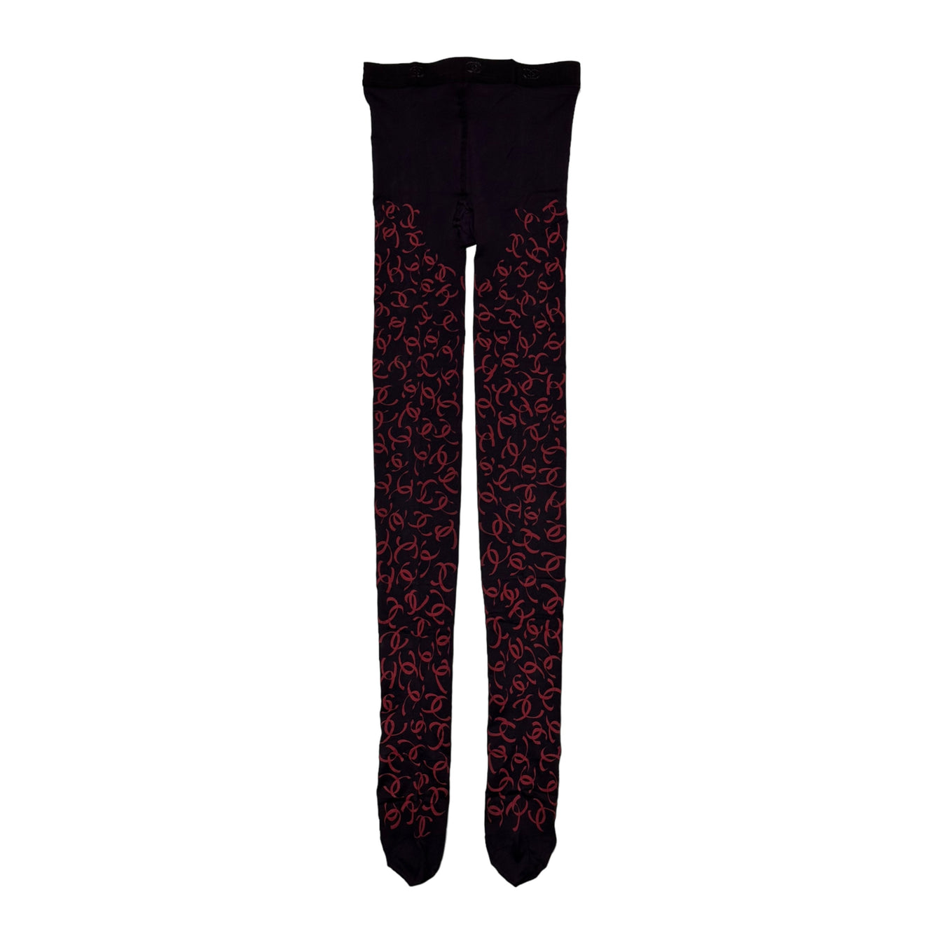 CHANEL Fall Winter 2000 Monogram CC Logo Tights – 24/7 archives