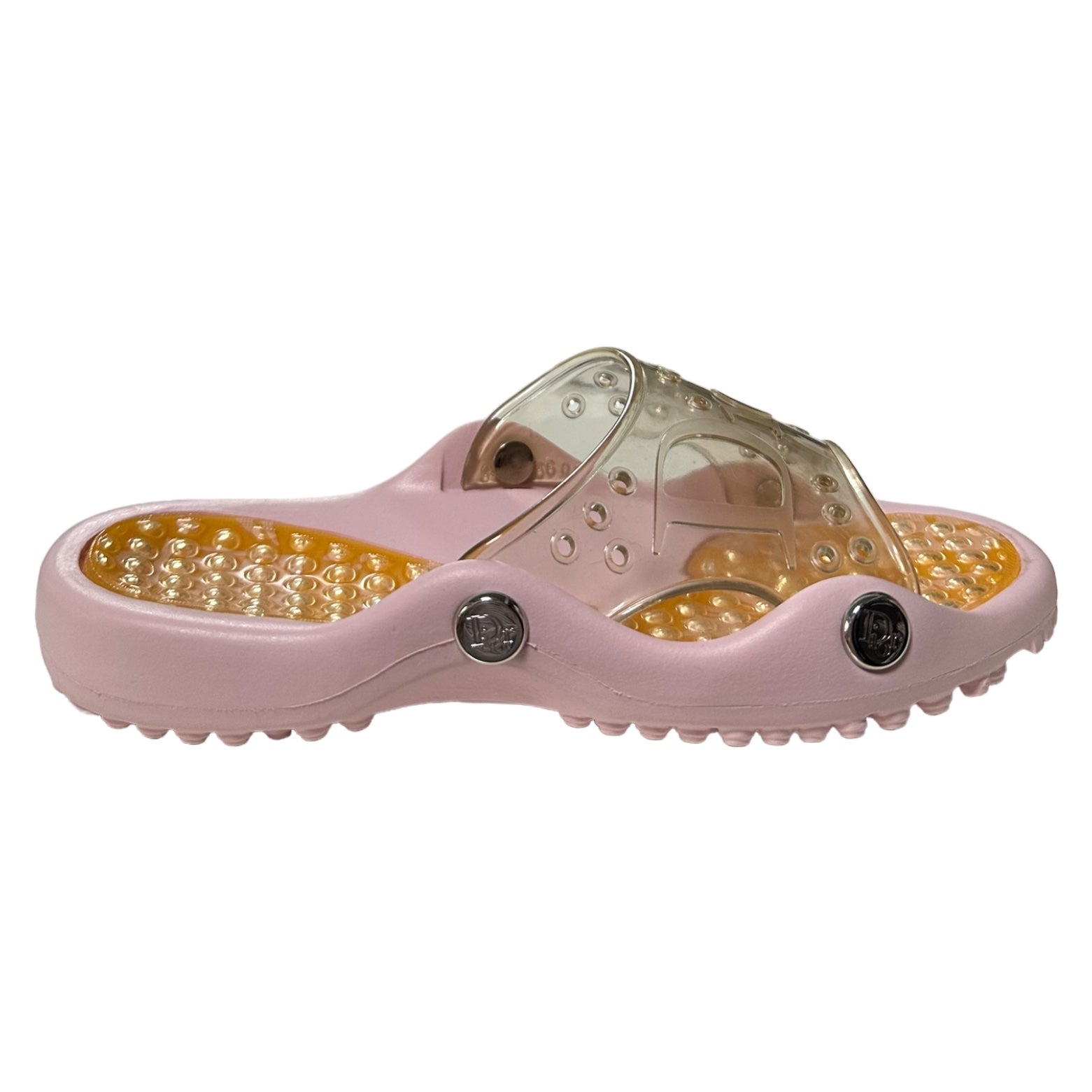 CHRISTIAN DIOR Spring Summer 2004 Surf Chick Floral Print Rubber Slide ...