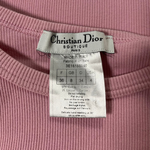 CHRISTIAN DIOR Fall Winter 2003 "J'ADORE DIOR" Tank Top – 24/7 archives